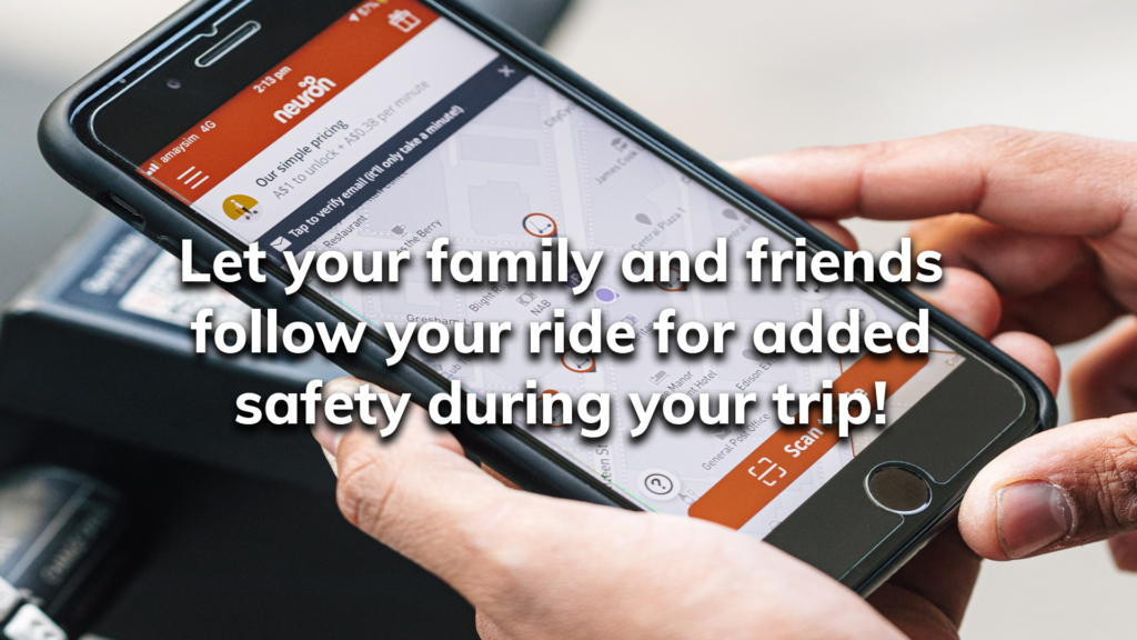 Let your family and friends follow your ride for added safety during ...