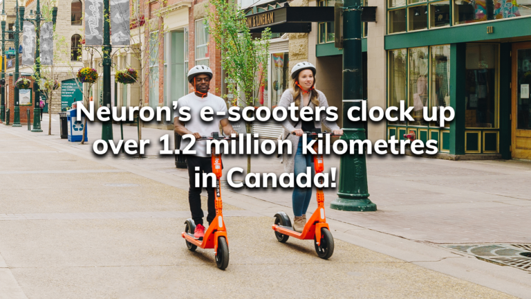Neuron returns to Ottawa with its most advanced e-scooter technology ...